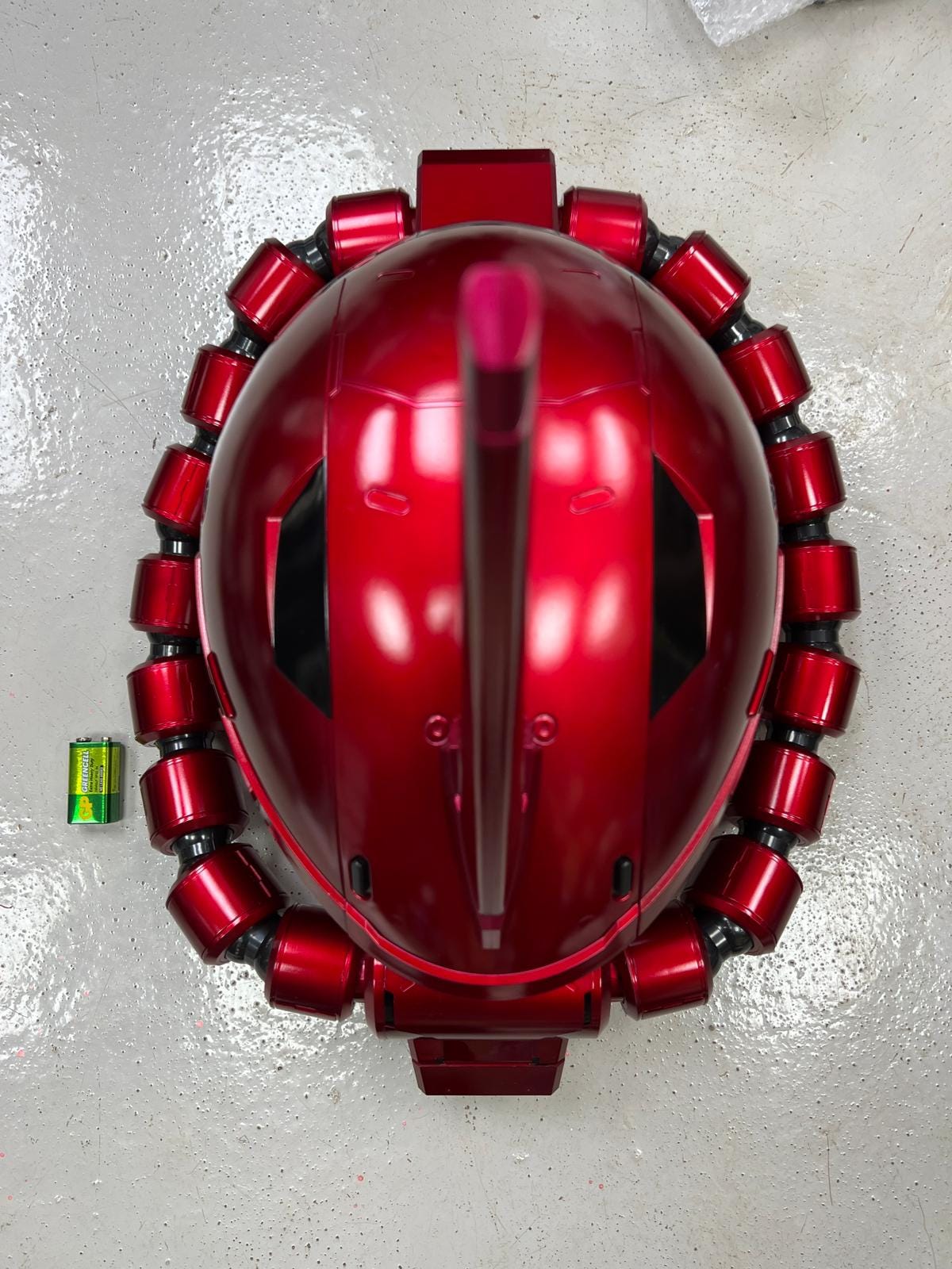 Red Comet Zaku II Helmet MS06 Gundam Head LED Cosplay Figure - Etsy