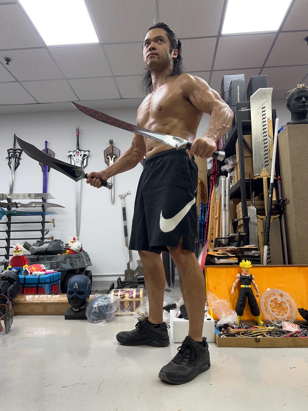 Fate Stay Night Grade Order FGO Archer Levelling Blades Swords Cosplay Metal Weapon - Etsy