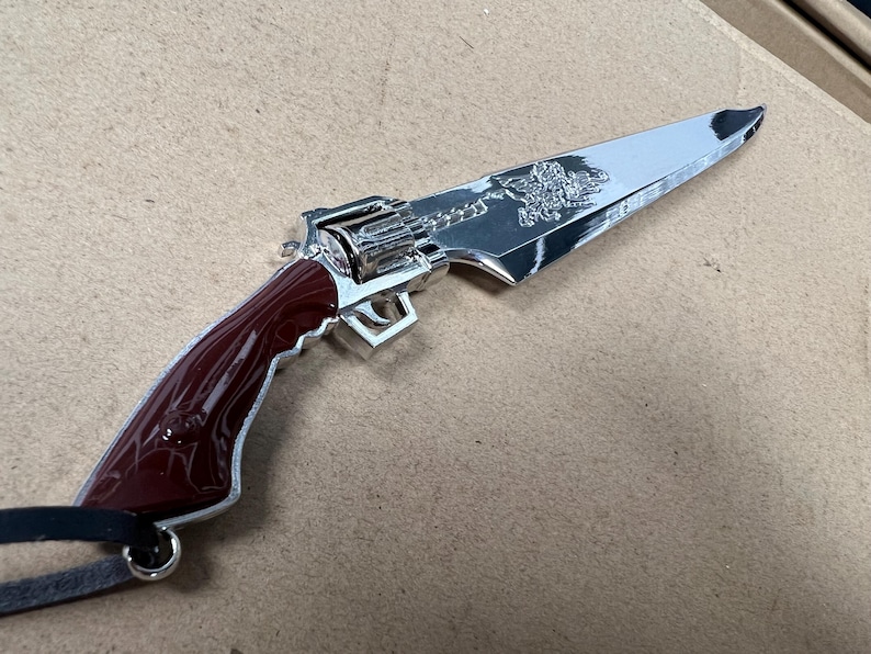 Metal Small Final Fantasy VIII FF8 Squall Gunblade Sword Letter Opener ...