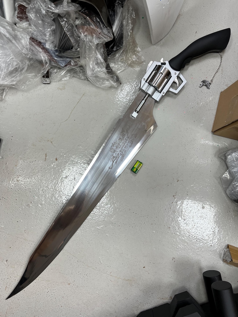 Final Fantasy VIII FF8 Squall Gunblade Sword Blade Cosplay Metal Weapon ...