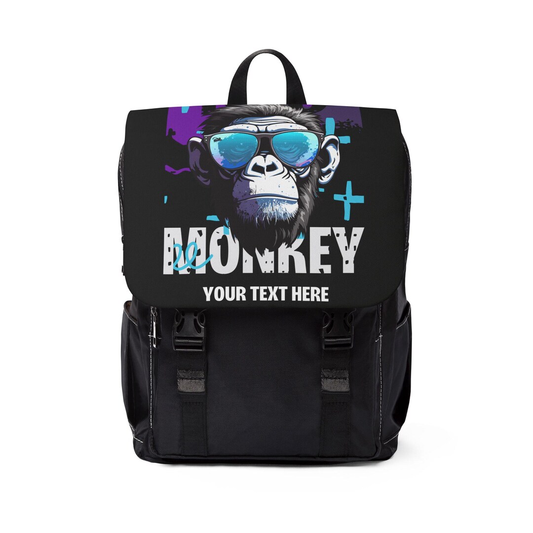Print on Demand Backpack Bag Text Your Design Man Bag Women Bag Travel ...