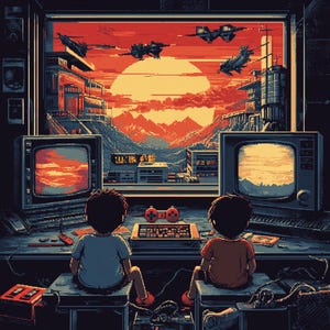 Pixelated Cinematics: 8-bit Movie Magic - Etsy