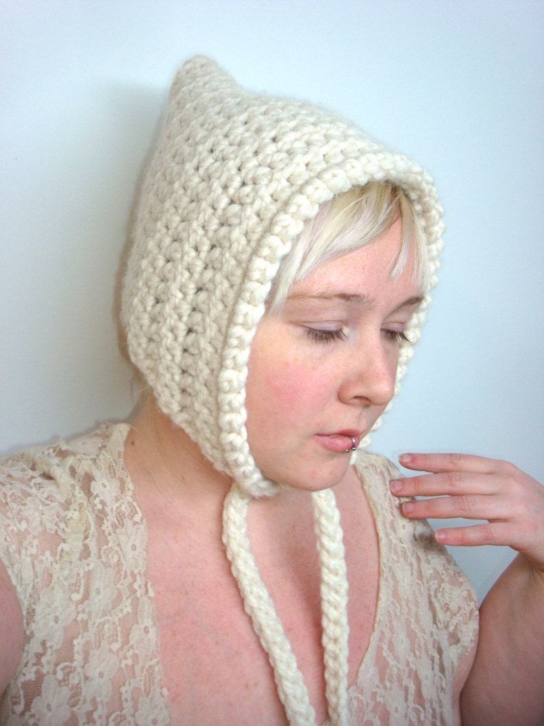 Crochet Pixie Hat Pattern PDF Elf Hood - Etsy