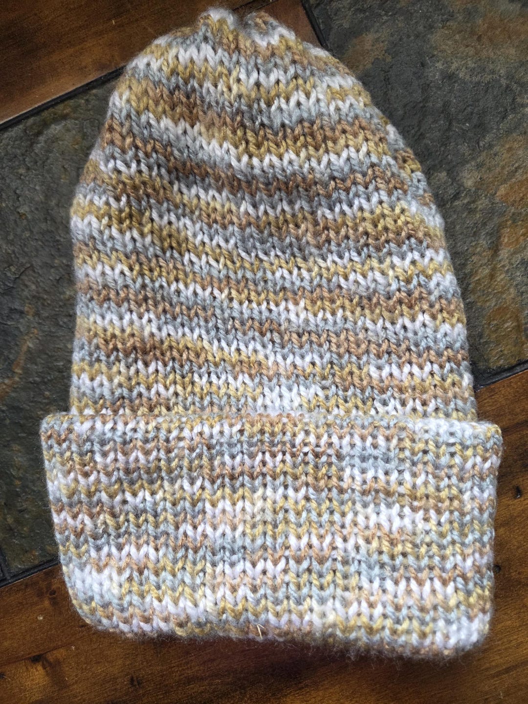 Double Knit Tan Child's Hat - Etsy