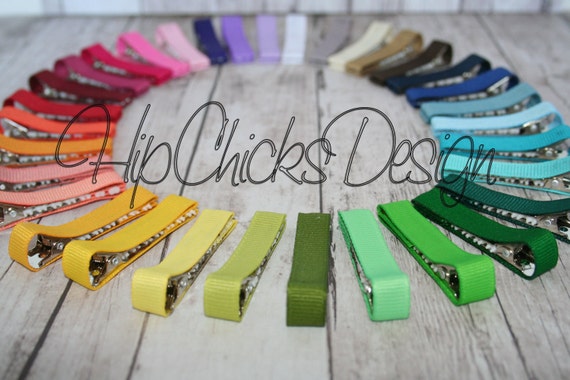 DIY Do-it-yourself Hair Clip Tutorial Quick Easy and Cute | Etsy