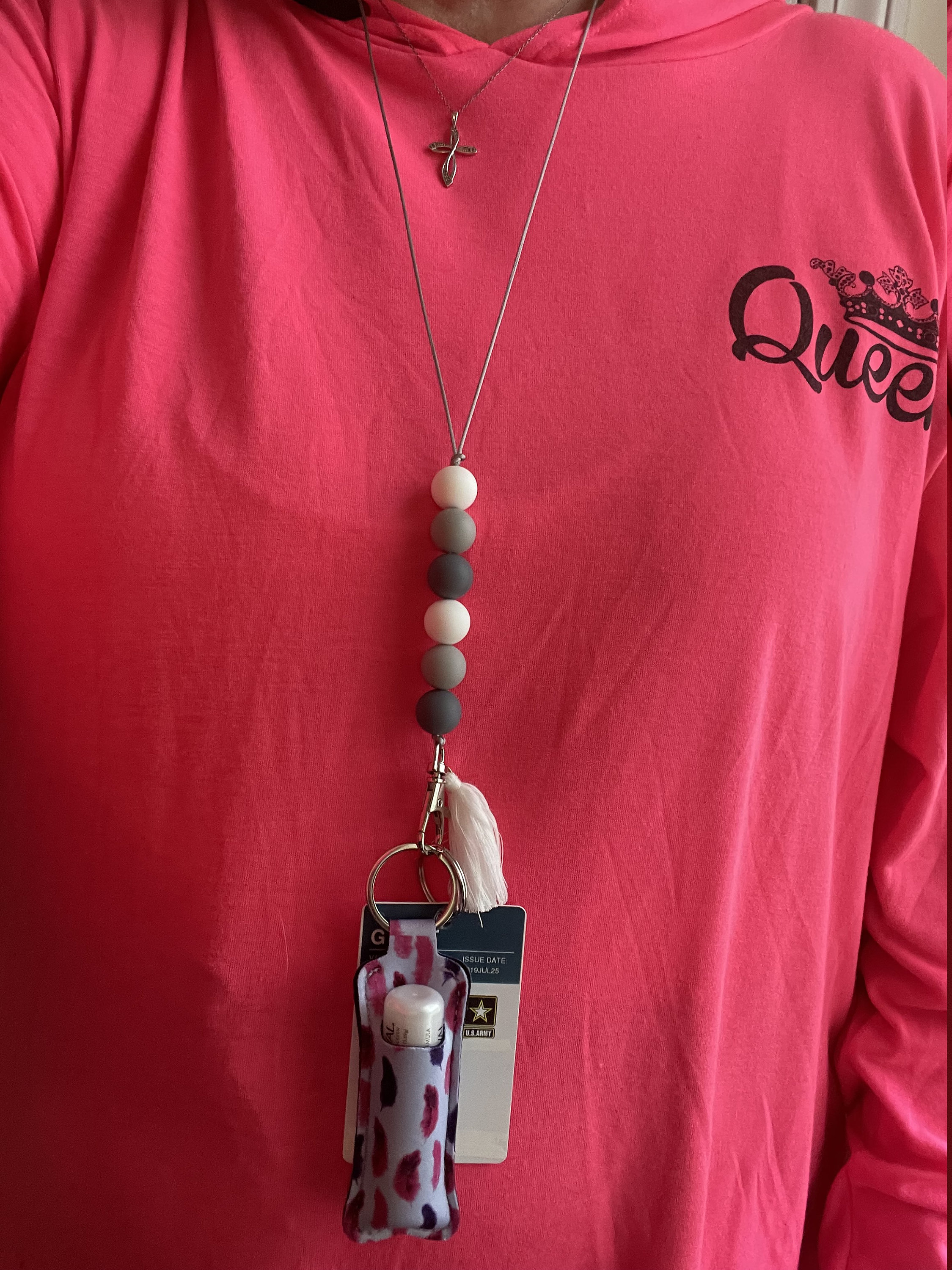 Barbie's Rainbow Silicone Beaded Id Badge Lanyard | Etsy