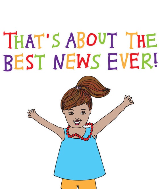 Congratulations Card That's About the Best News Ever | Etsy
