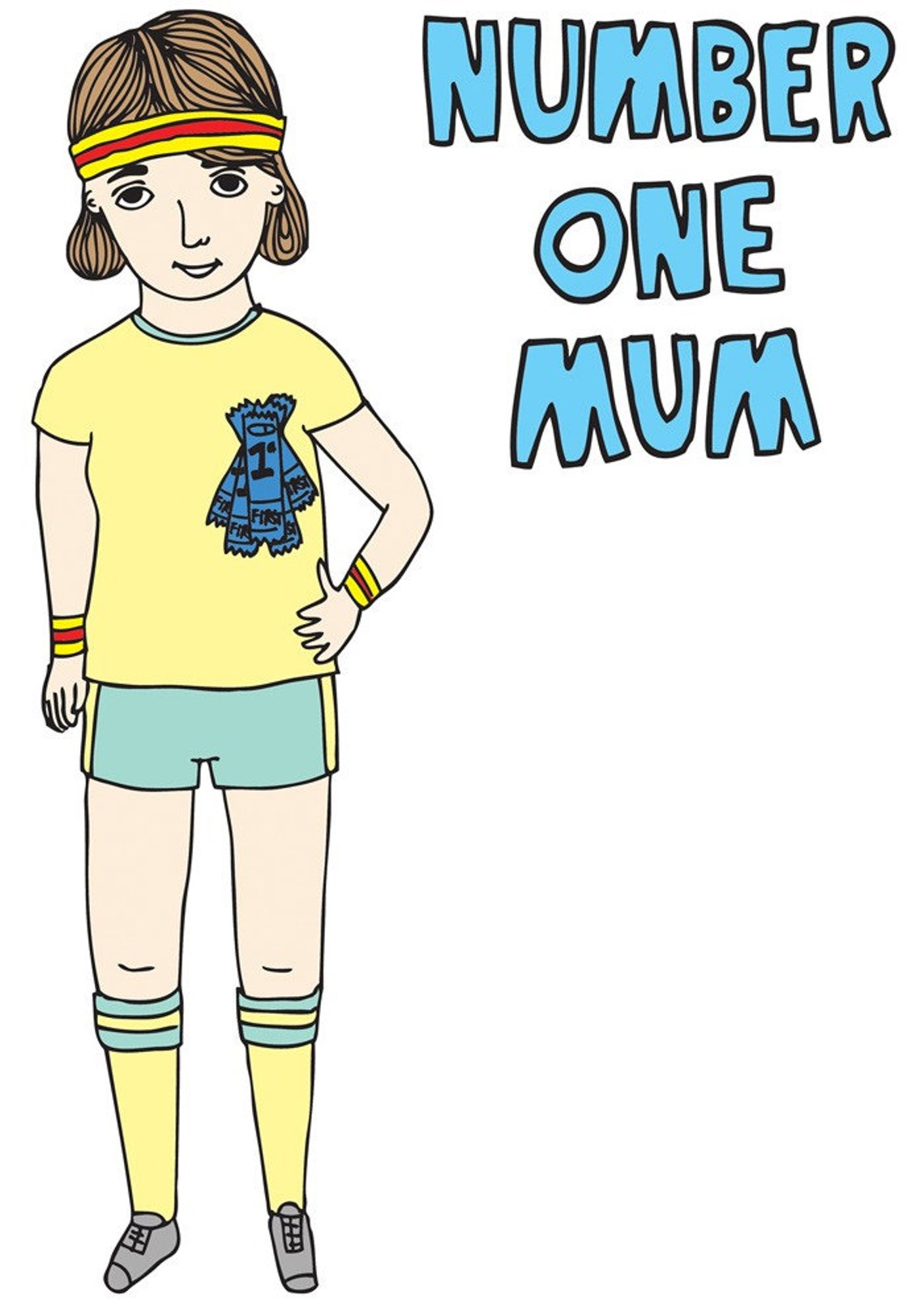 Mother's Day Card Number One Mum - Etsy