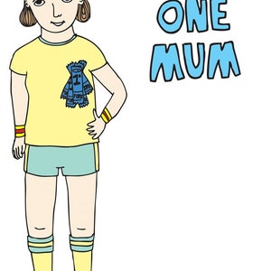 Mother's Day Card Number One Mum - Etsy