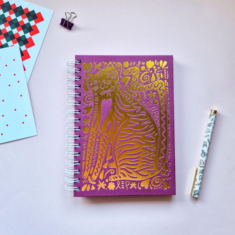 Purple 2026 Diary - Etsy
