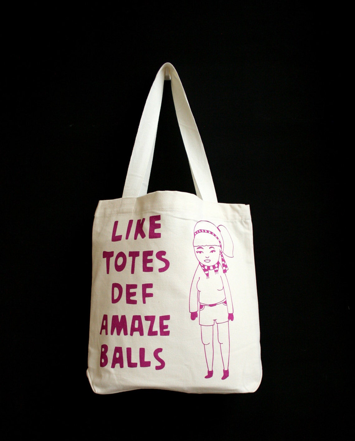 Tote Bag Like Totes Def Amaze Balls CLEARANCE - Etsy