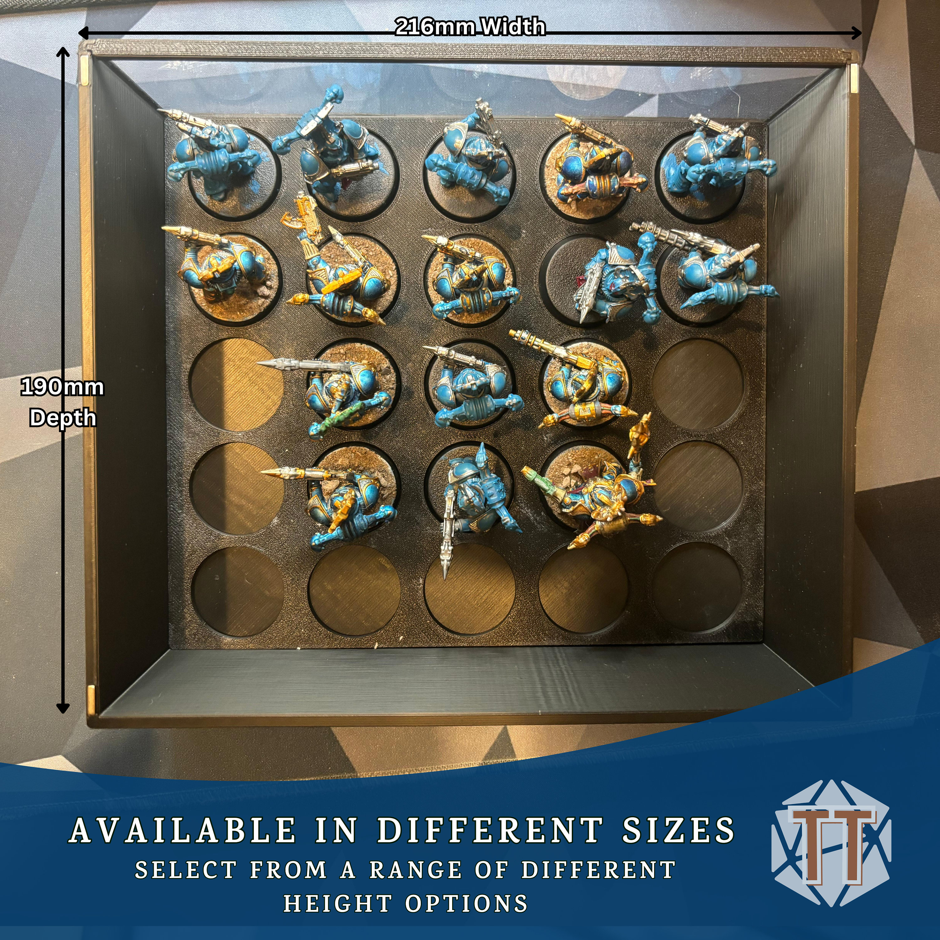 Miniature Storage Tray, Stackable Store and Display Case, Display Shelf ...