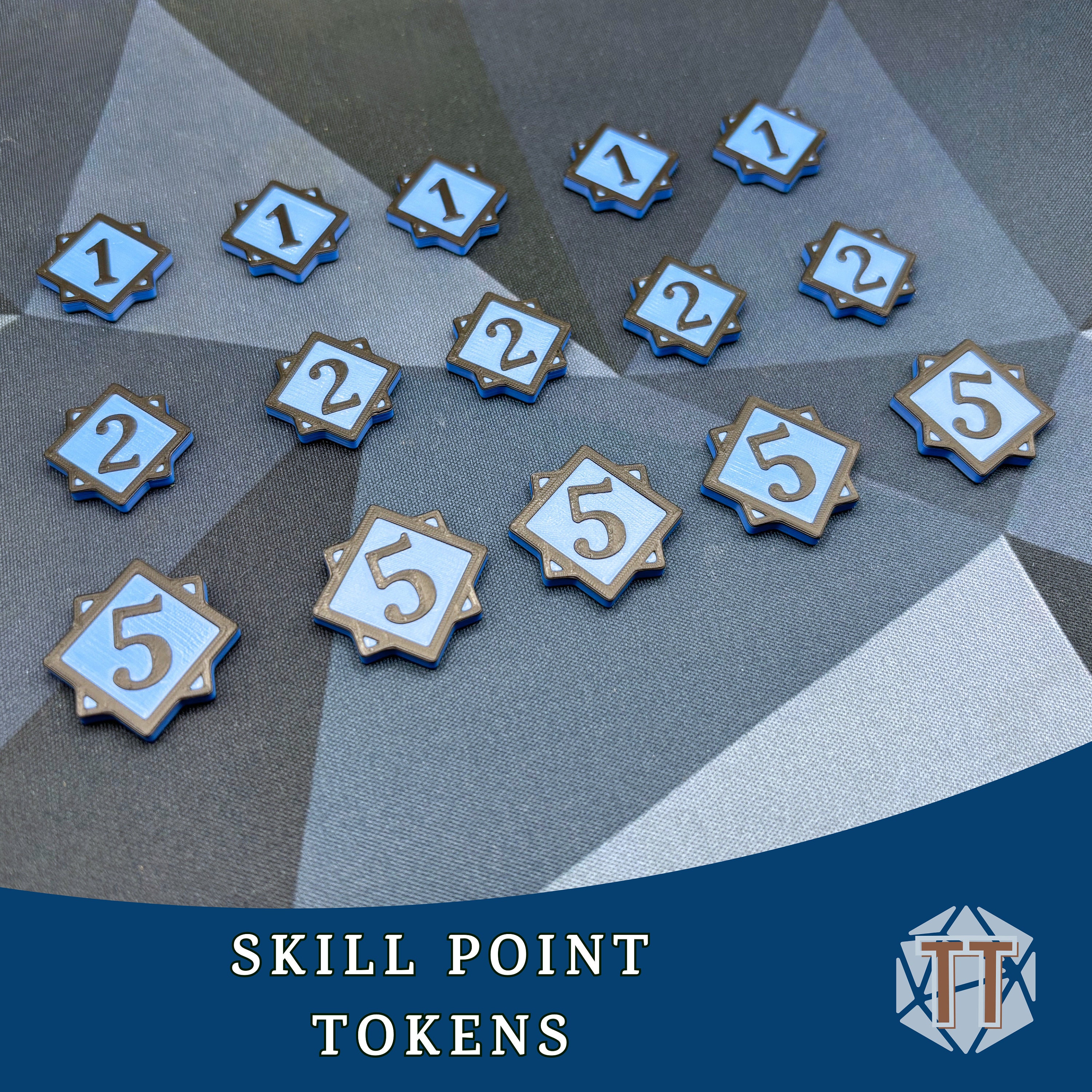 Clank! Resource Tokens, Complete Set, Game Pieces for Clank Board Game ...