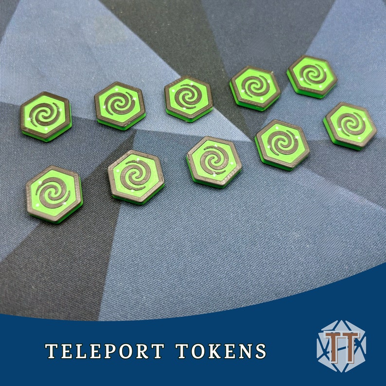 Clank! Resource Tokens, Complete Set, Game Pieces for Clank Board Game ...