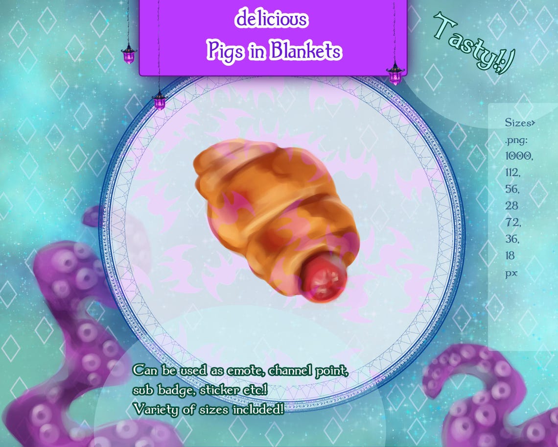 Snack PNG Channel Point Food Emote Snack Sub Badge Bun Sticker Bun ...