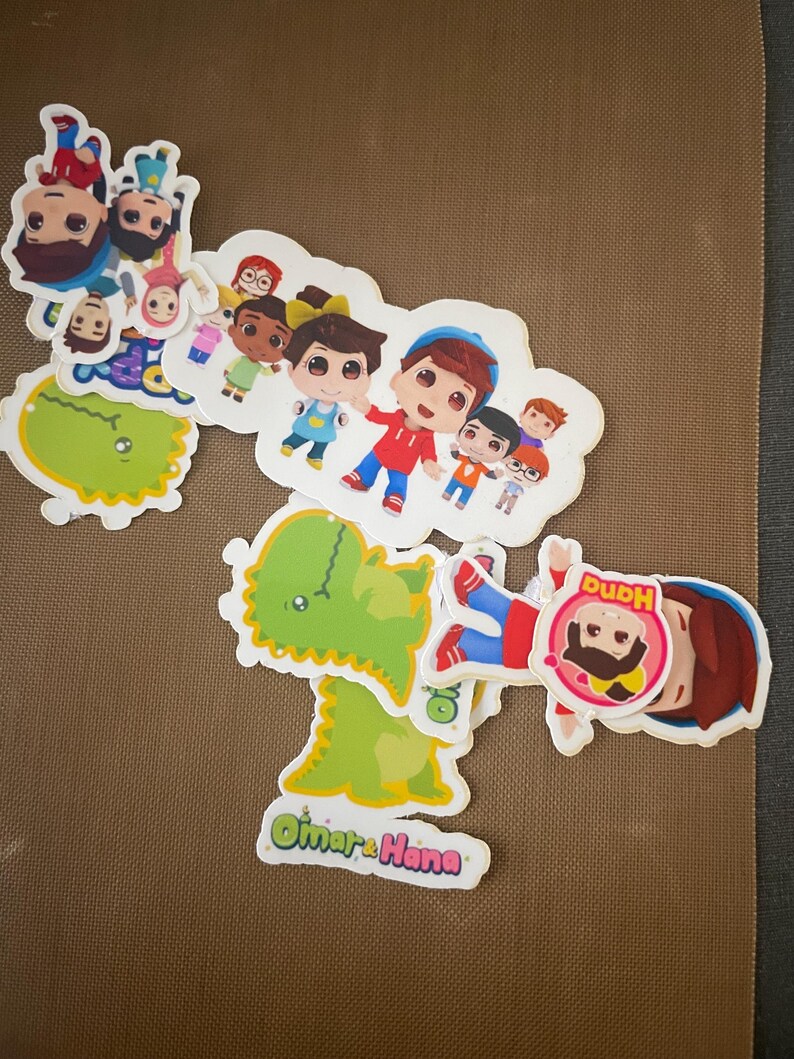 Omar and Hana Stickers - Etsy