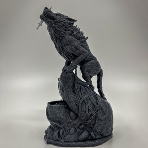 Fenrir Figure (pre Supported and Unsupported), Stl File 3D Printing ...