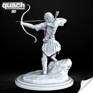 Legolas Figure, Lord of the Rings Stl, Legolas 3D Model, Legolas 3D ...