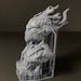Dark Dryad Bust (pre Supported and Unsupported), Wow Stl File 3D ...