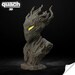 Dark Dryad Bust (pre Supported and Unsupported), Wow Stl File 3D ...