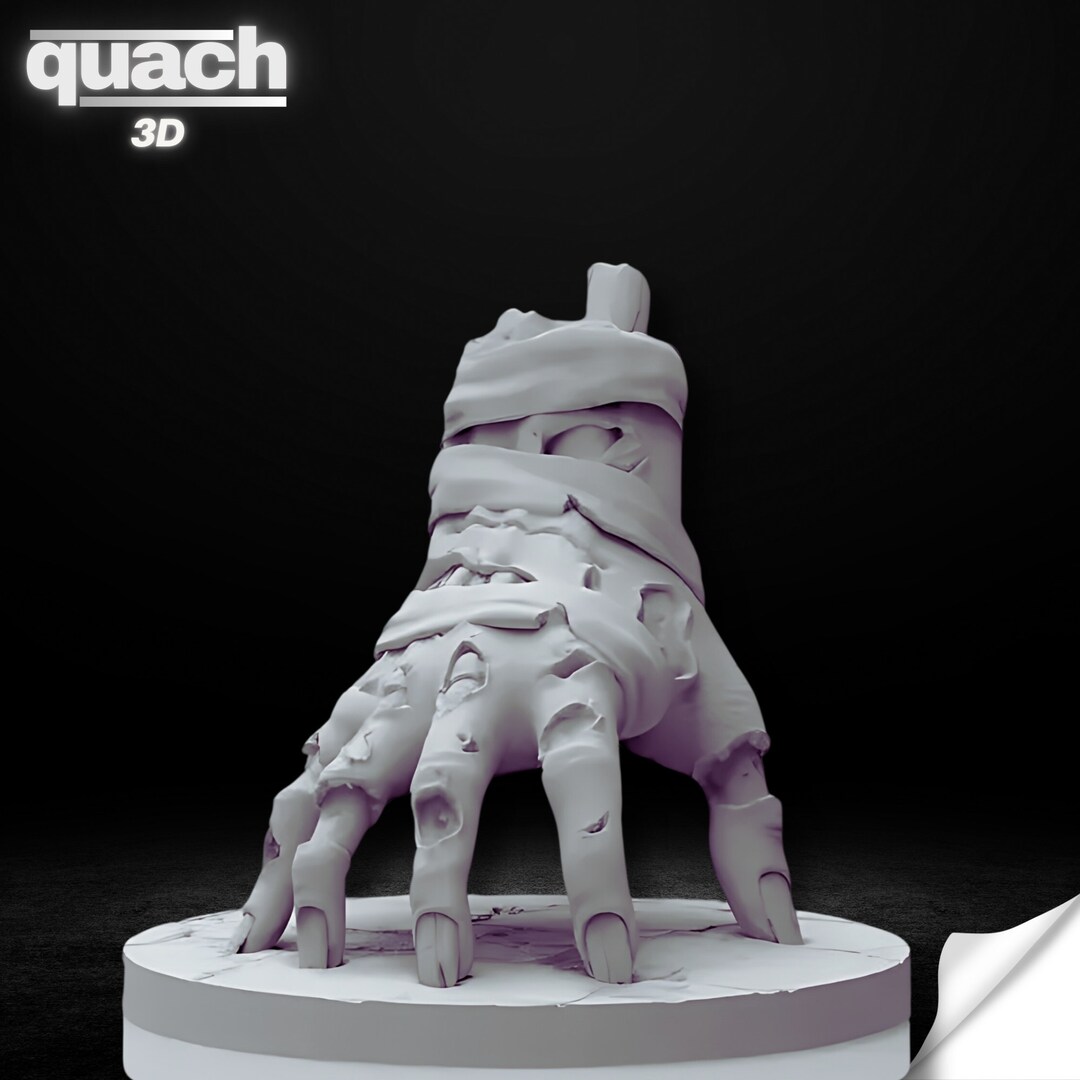 Crawling Claw Figure (pre Supported and Unsupported), Stl 3D Printing ...