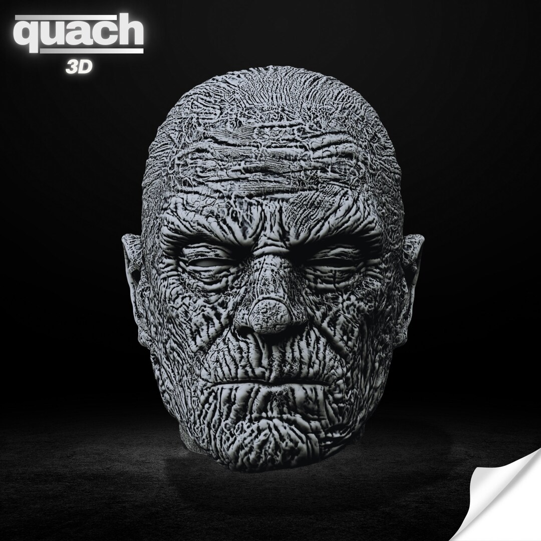 Mummy Bowl Head Bust (pre Supported and Unsupported), Stl File 3D ...