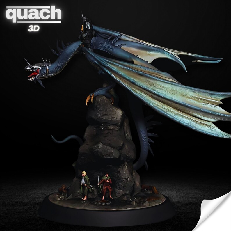 Witch King nazgul Diorama, LOTR Stl 3D Printing, Stl 3D Model Design ...