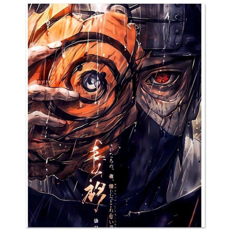 Obito Premium Poster - Etsy
