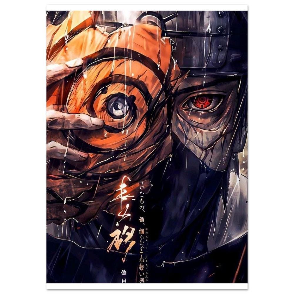 Obito Premium Poster - Etsy