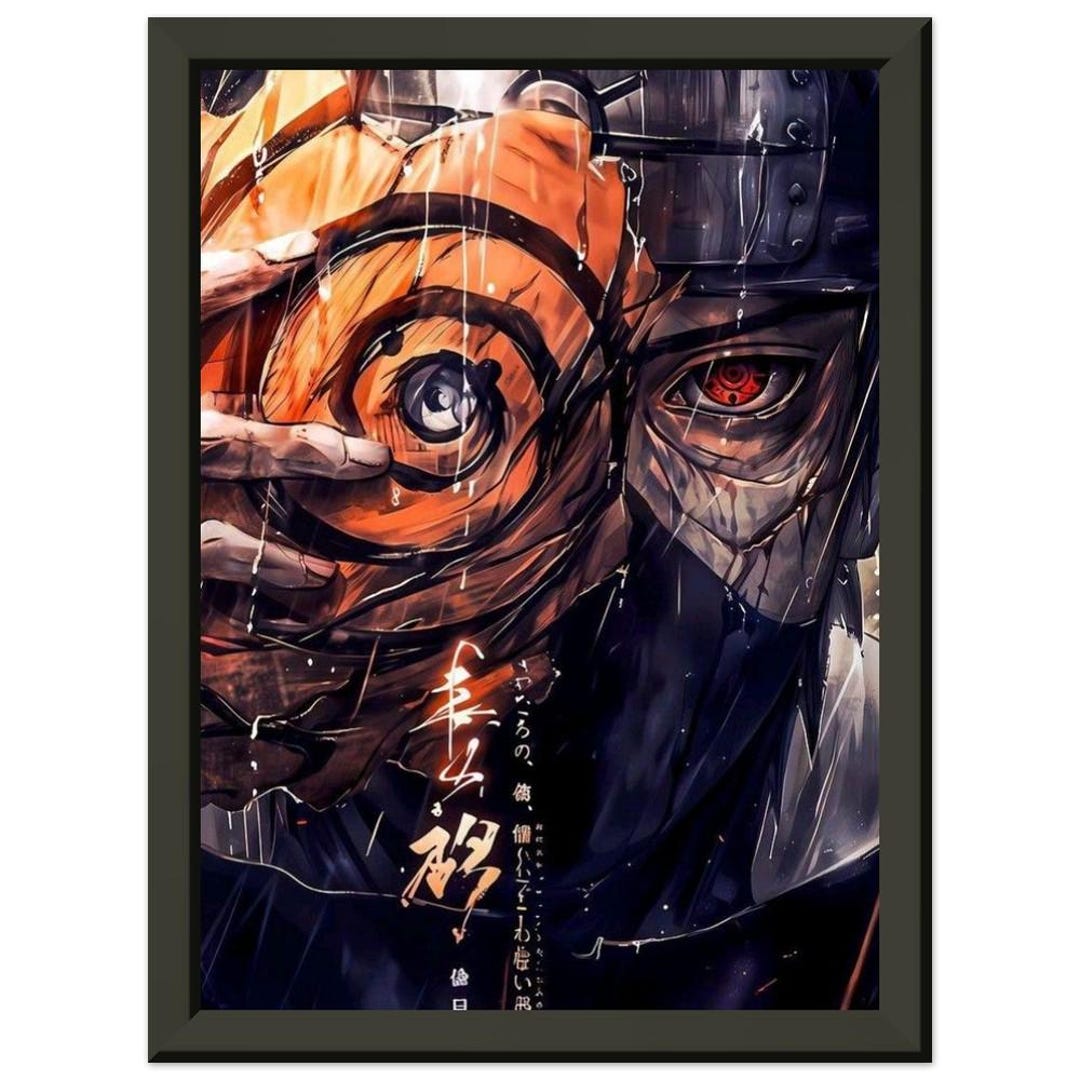 Obito Metal Framed Poster - Etsy