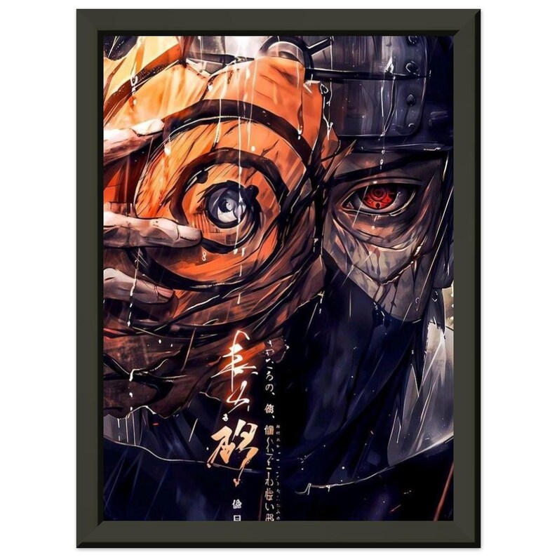 Obito Metal Framed Poster - Etsy