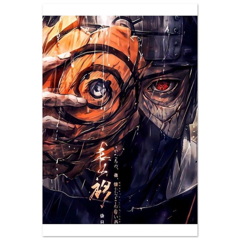 Obito Premium Poster - Etsy