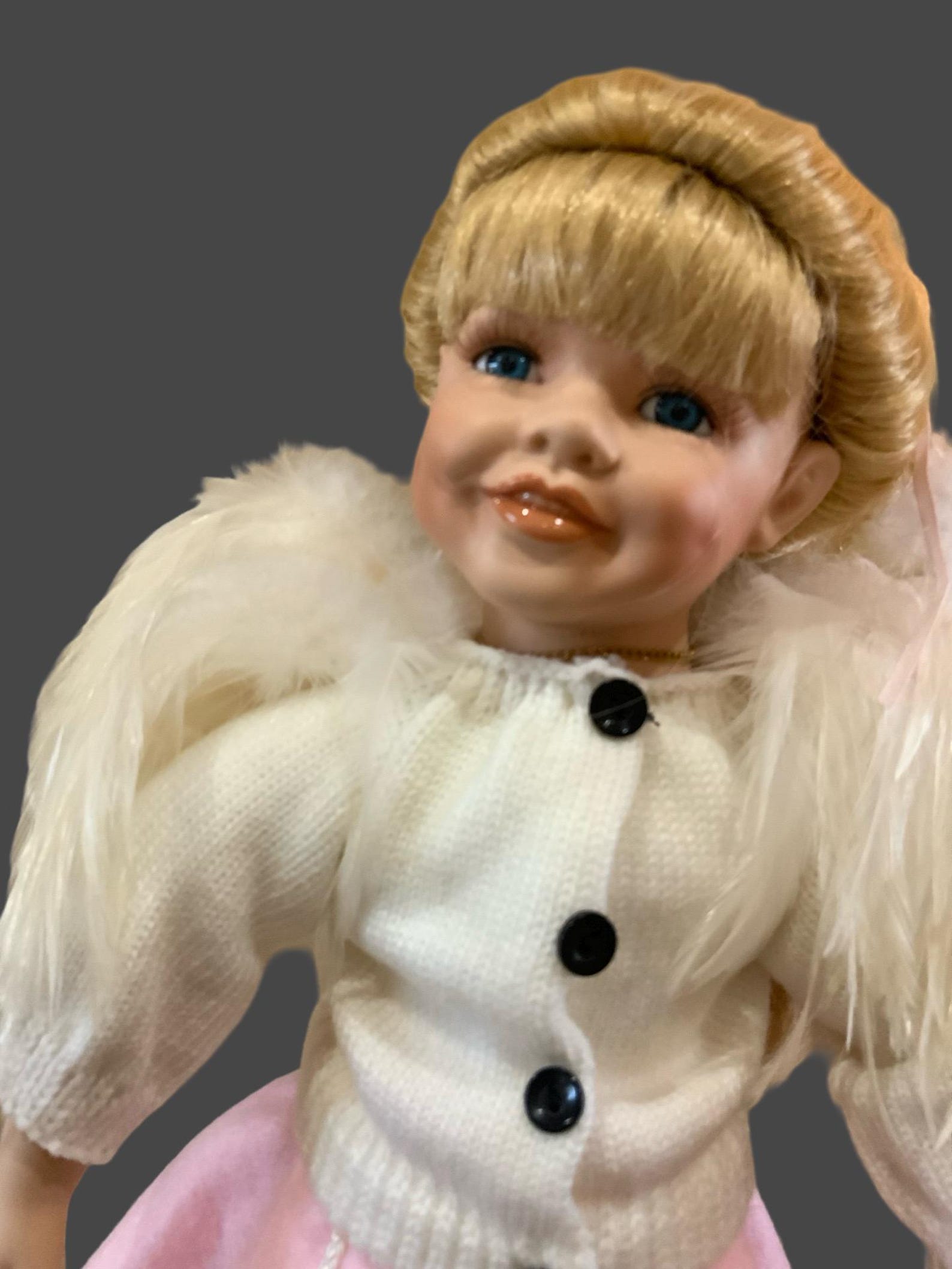 Porcelain Angels in Pink - Etsy