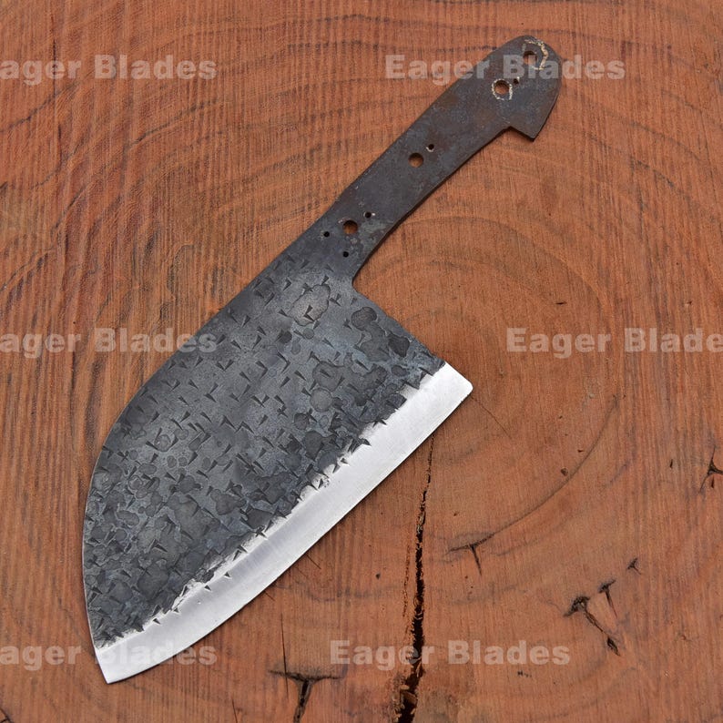 Cleaver Knife Blank Blade Serbia Style Cleaver Blank Blade Knife Making ...