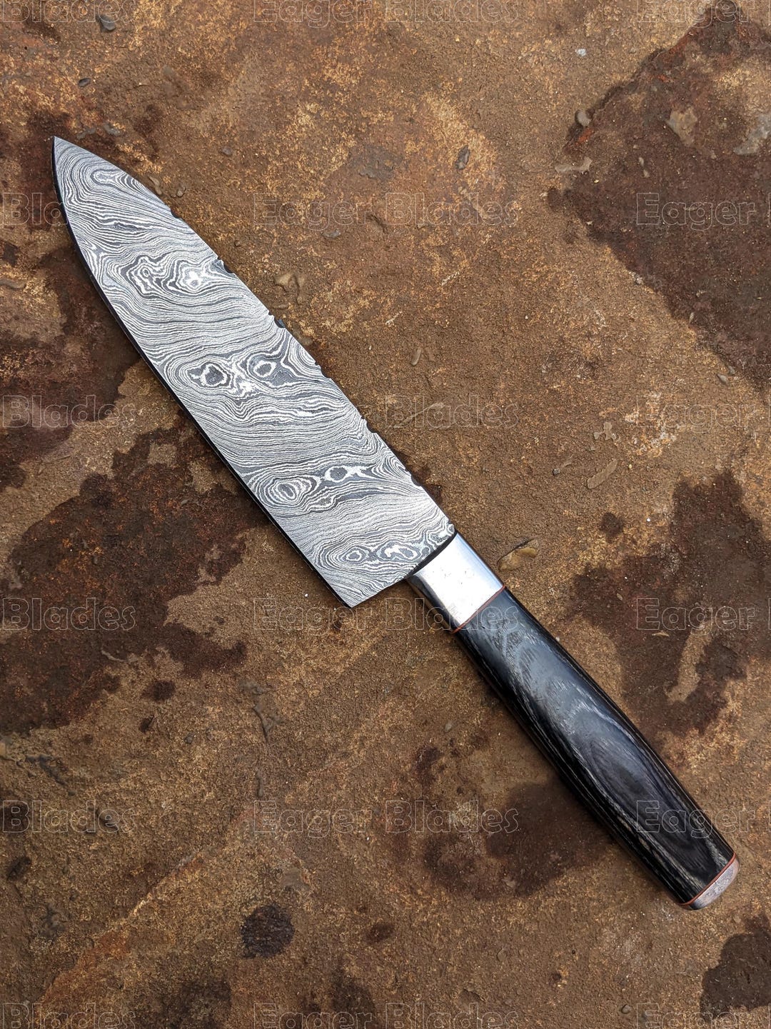 Handmade Damascus Steel Chef Knife Personalized Chef Knife Gift for ...
