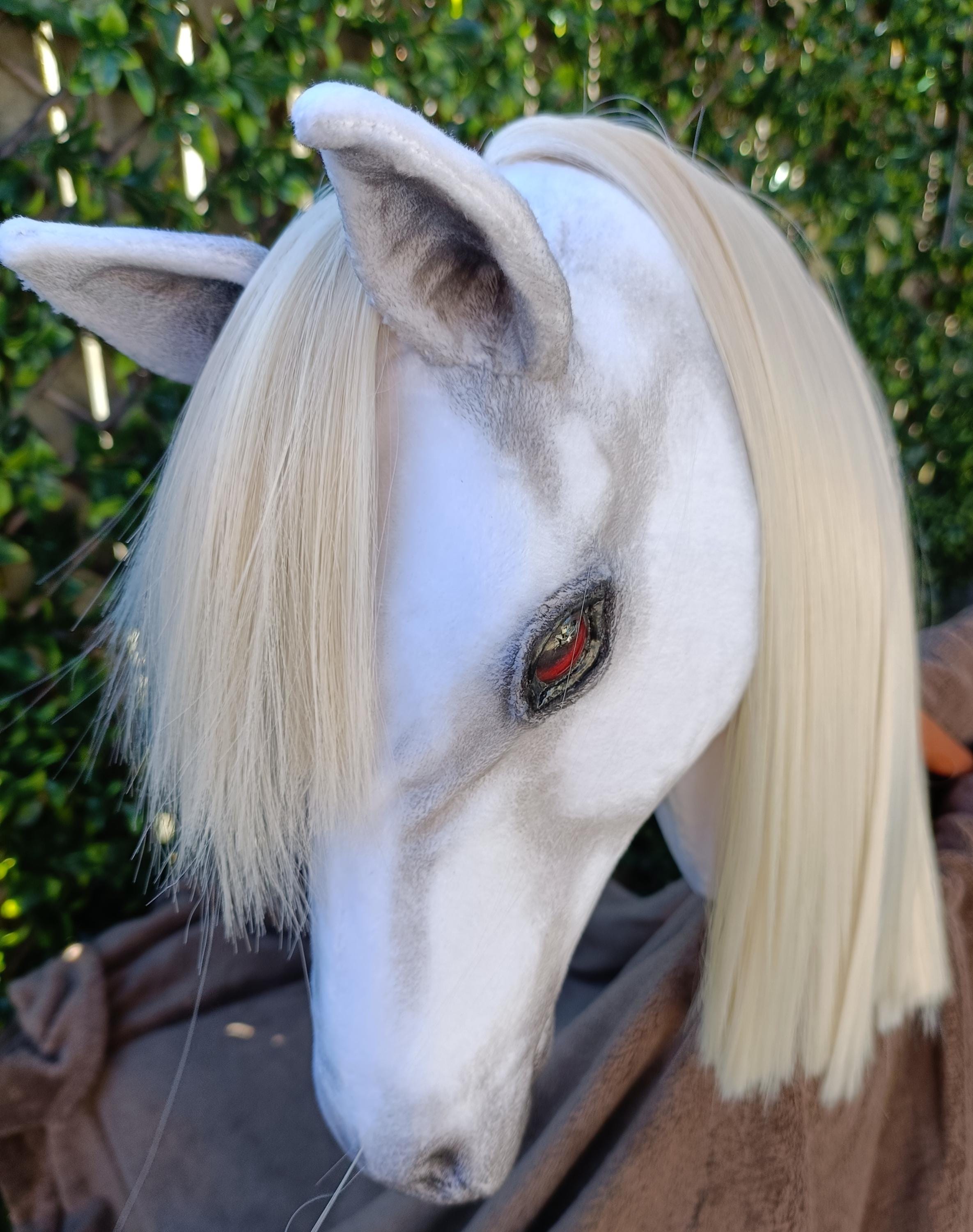 Realistic Grey Hobby Horse - Etsy