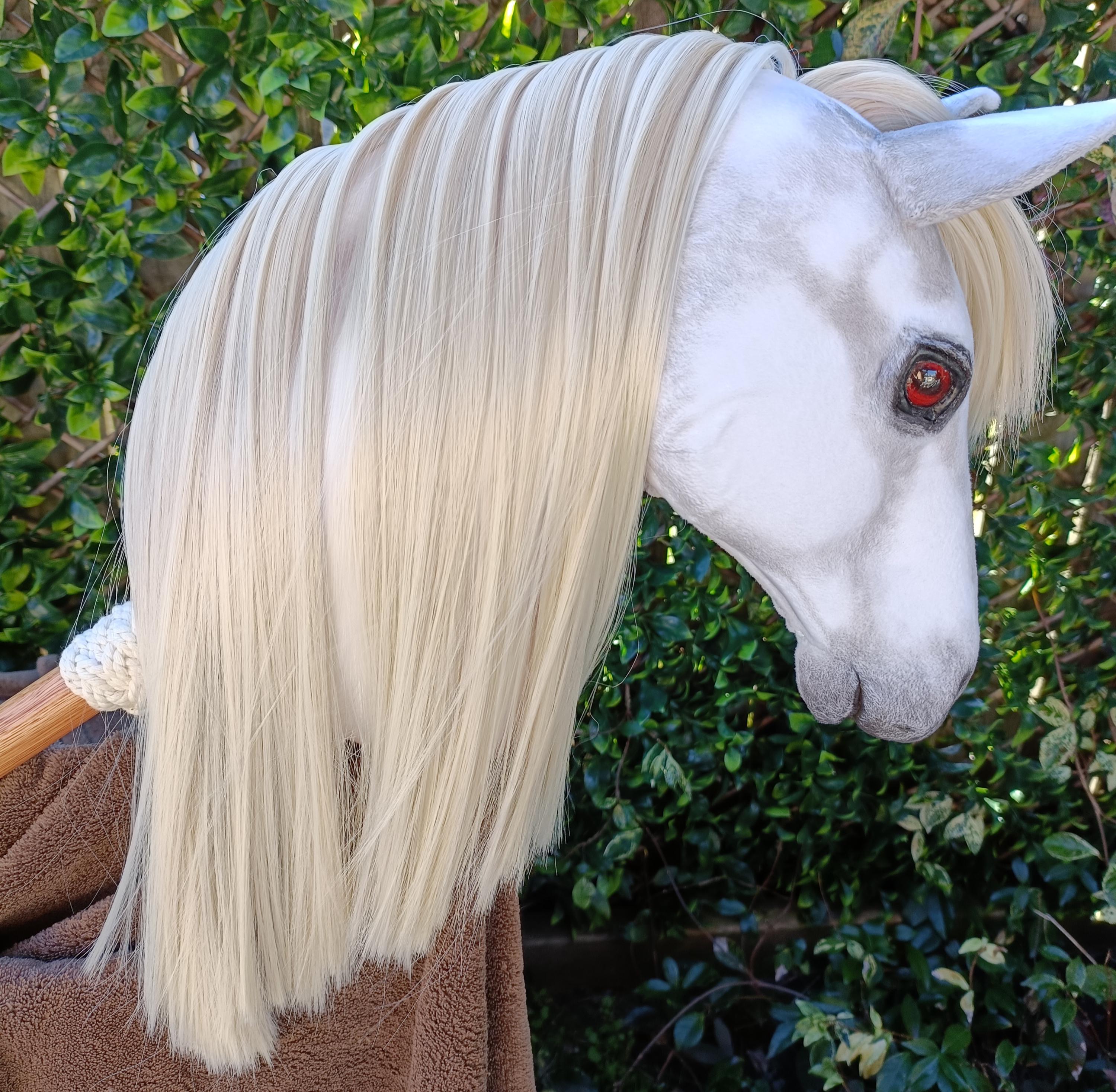 Realistic Grey Hobby Horse - Etsy