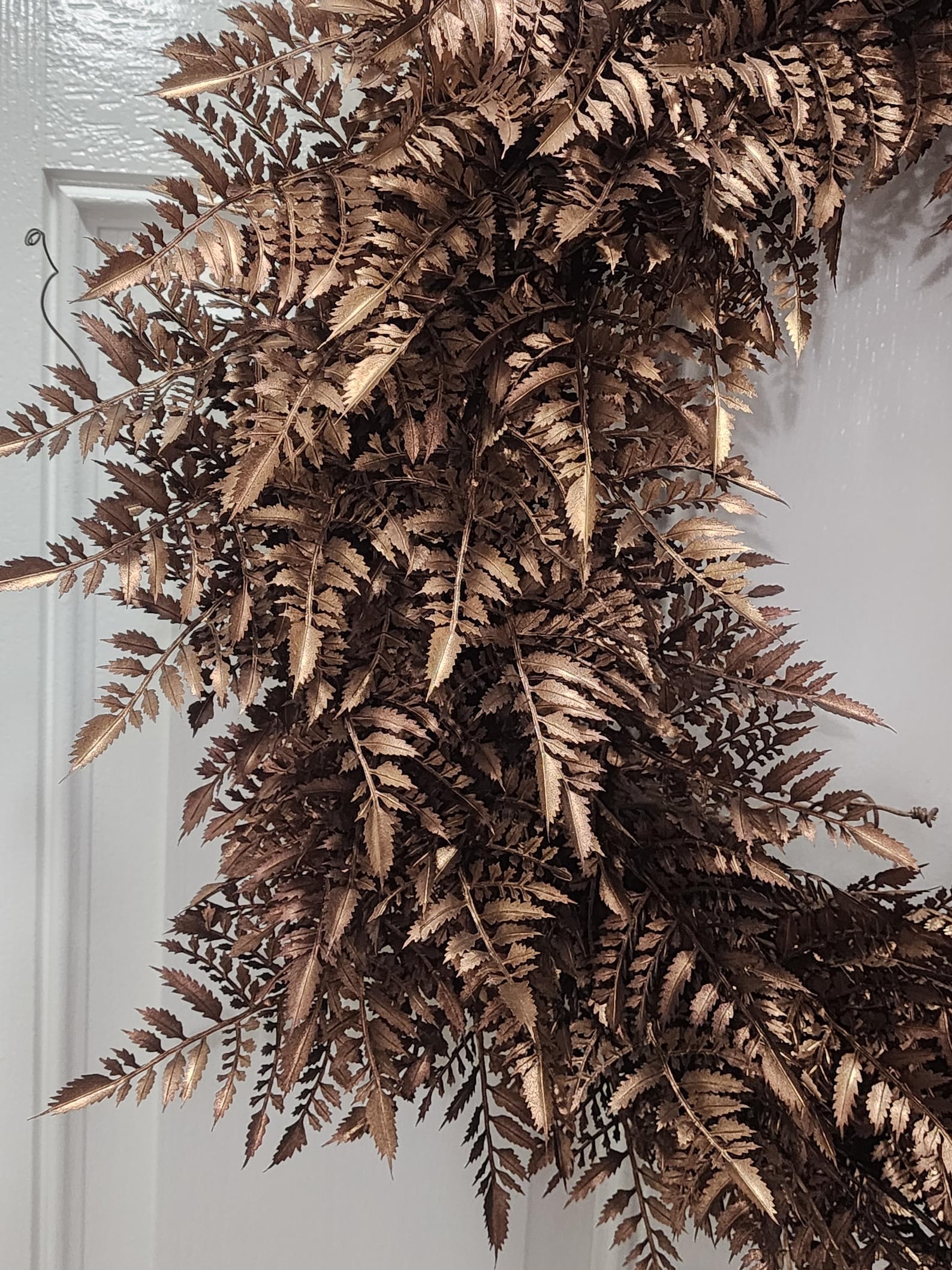 Copper Autumn Wreath - Etsy UK