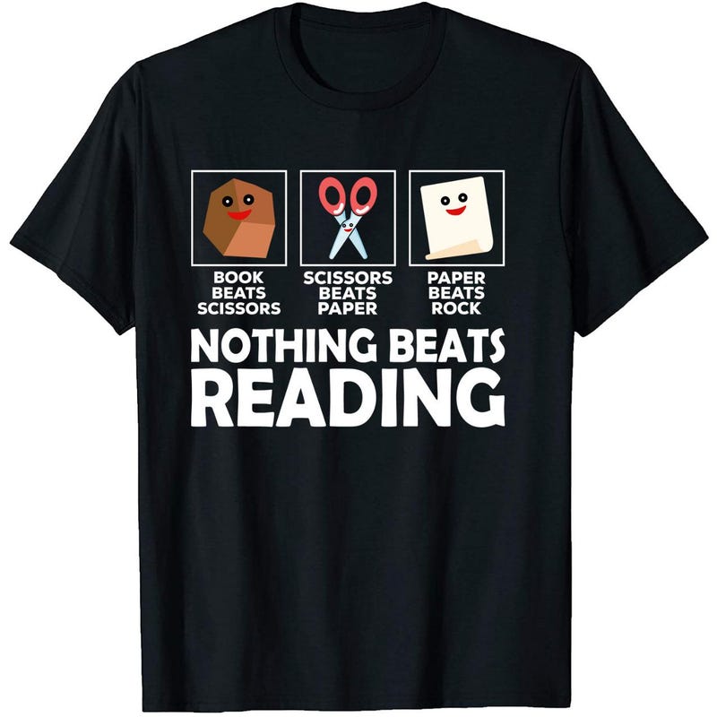 Reading Shirt - Etsy