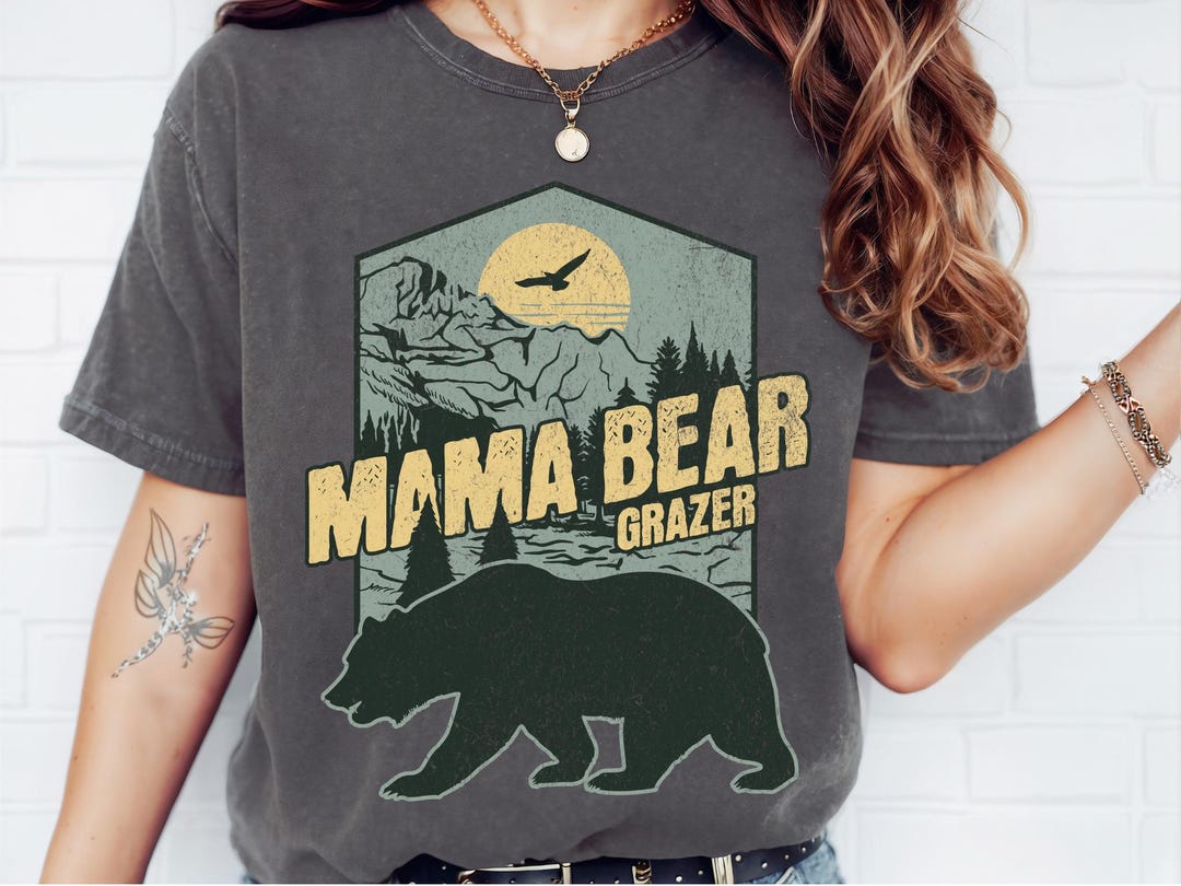 Mama Bear Grazer Shirt, Grazer Fat Bear Week Winner 2024 Shirt, 128 ...