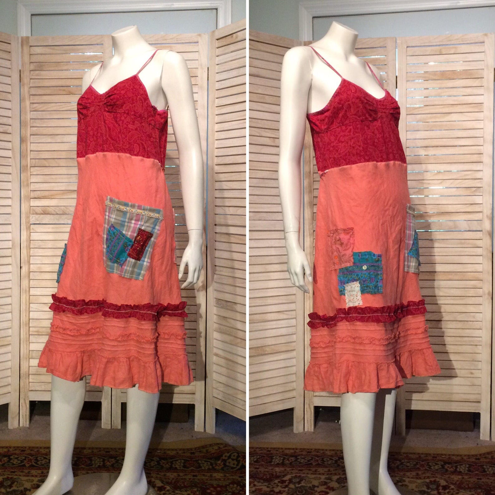 Upcycled Dress Shabby Chic Upcycled Clothing Romantic - Etsy