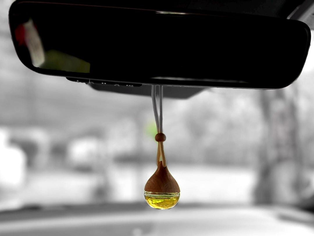 Hanging Glass Teardrop Air Fresheners | Fragrance Oil Infused Air ...