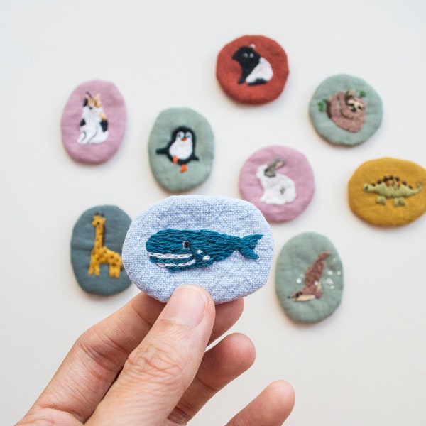 Hand Embroidered Patches - Etsy