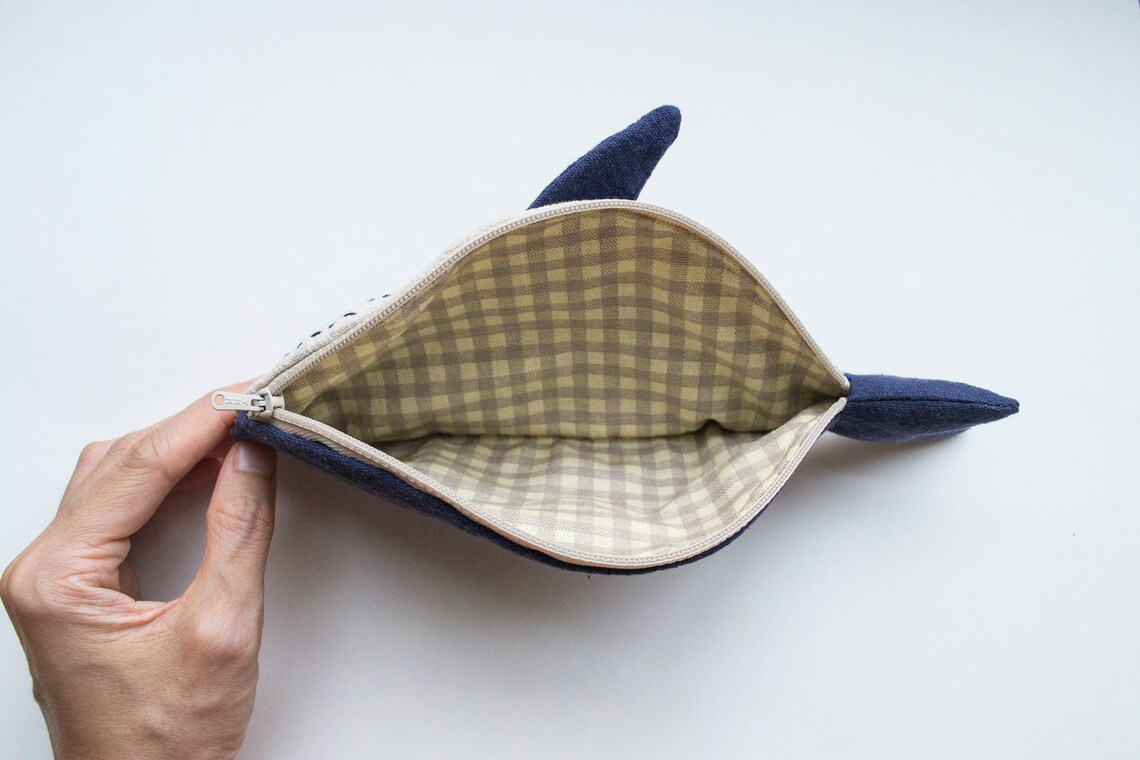 Humpback Whale Small Zip Pouch Case - Etsy