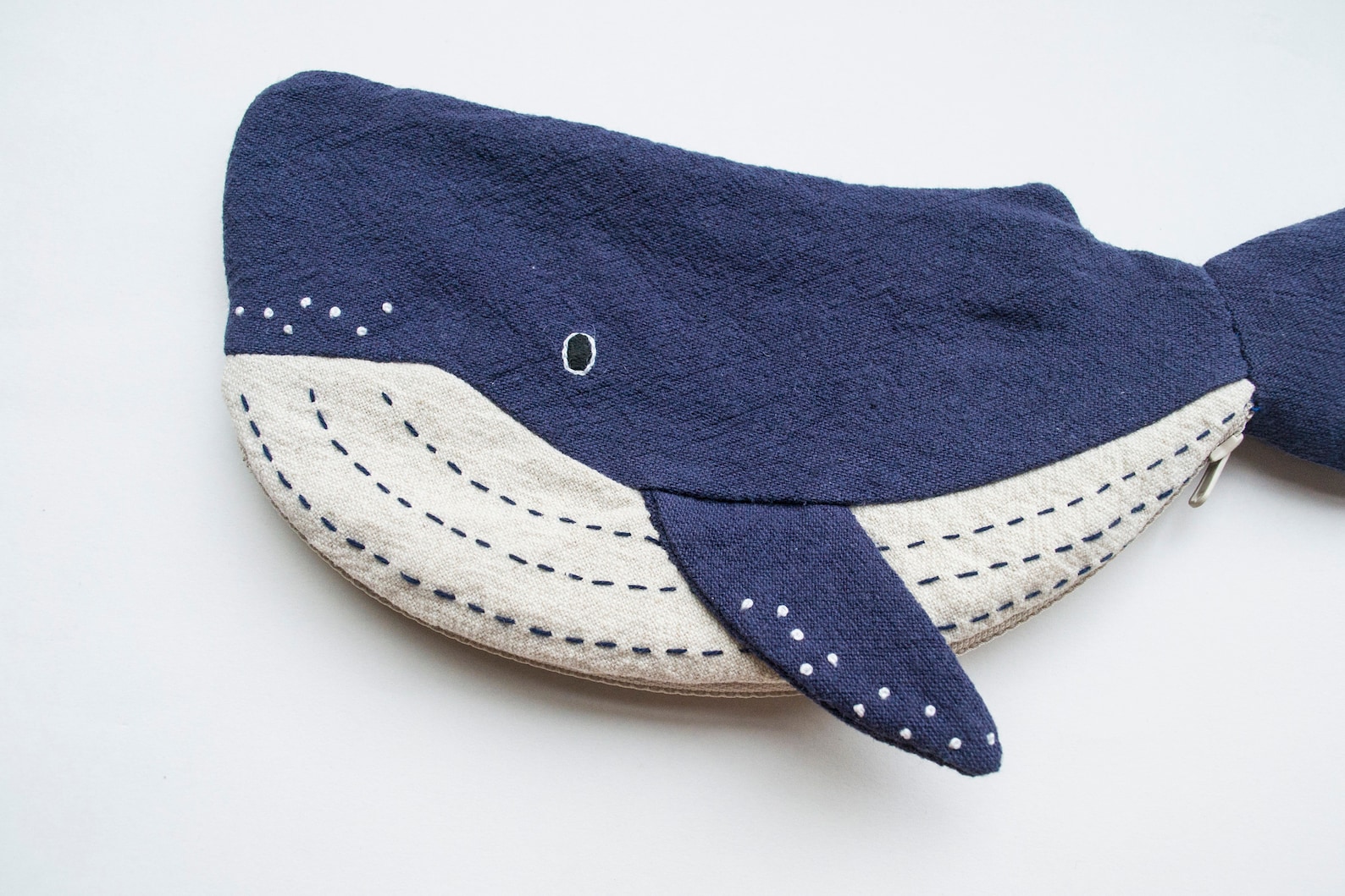 Humpback Whale Small Zip Pouch Case - Etsy