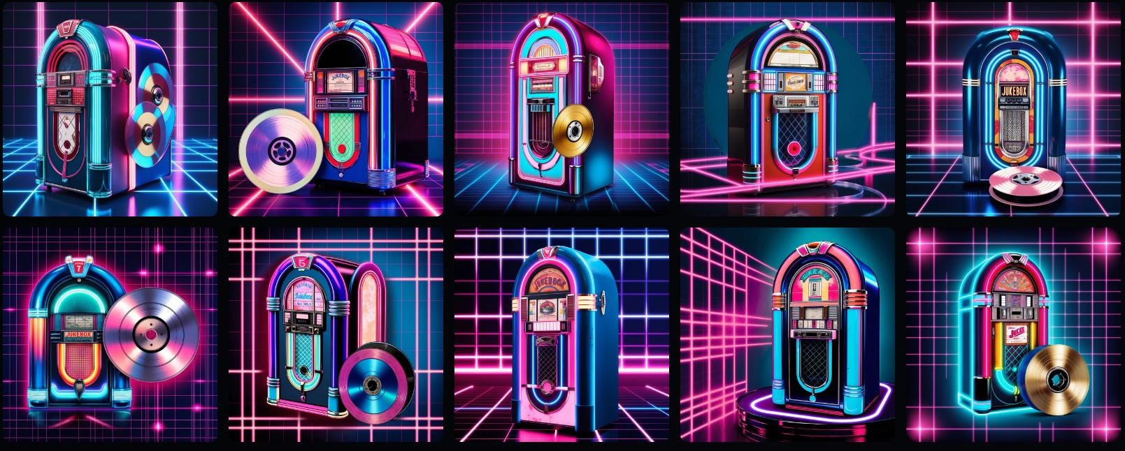 80's Retro Music T-shirt Design Bundle JPG Files Custom Apparel and DIY ...