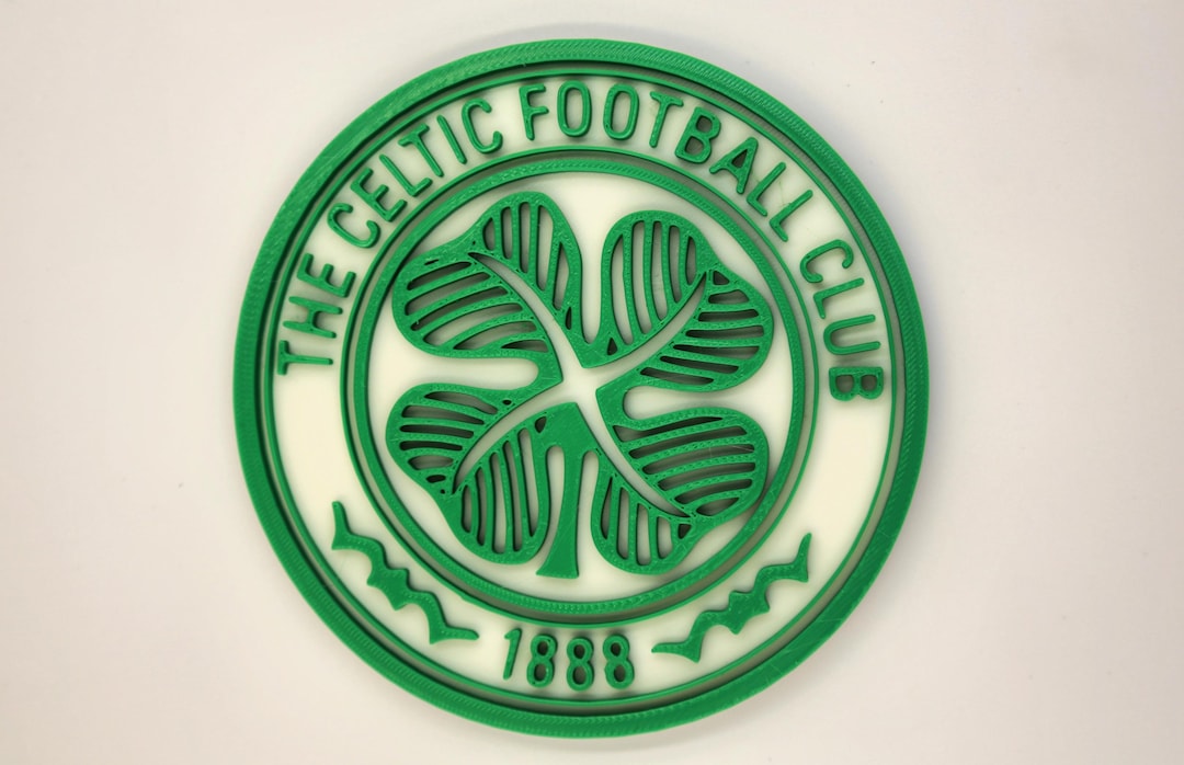 Celtic FC Badge Wall Art Football Door Sign Bedroom Door Plaque ...