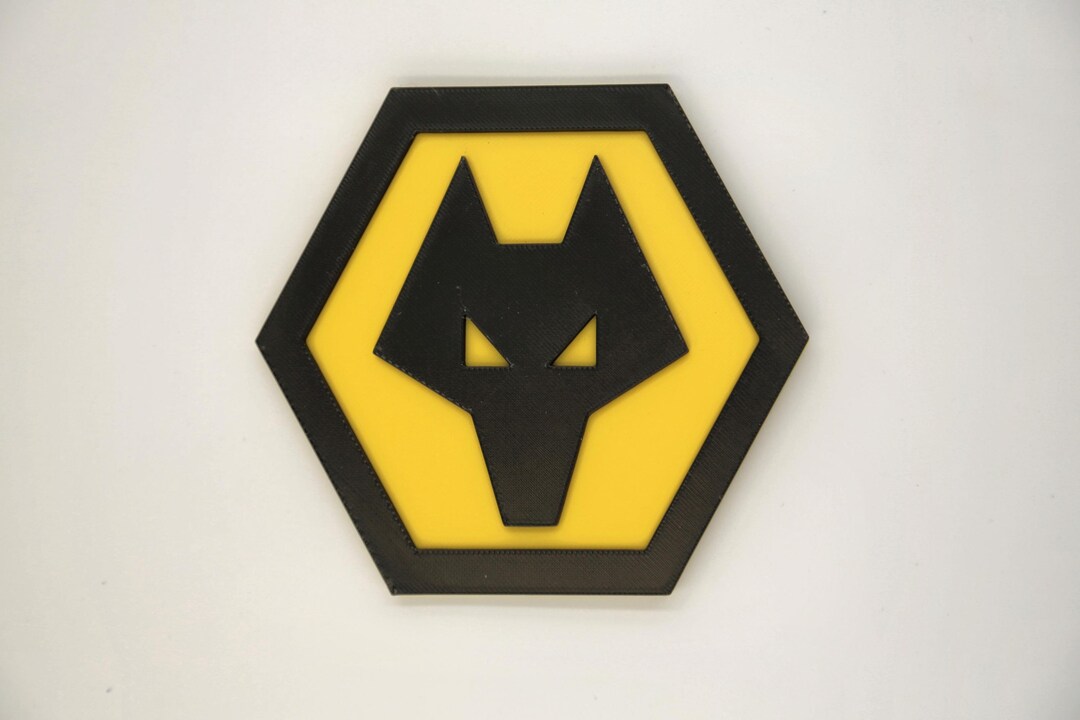 Wolverhampton FC Badge Wall Art Football Door Sign Bedroom Door Plaque ...