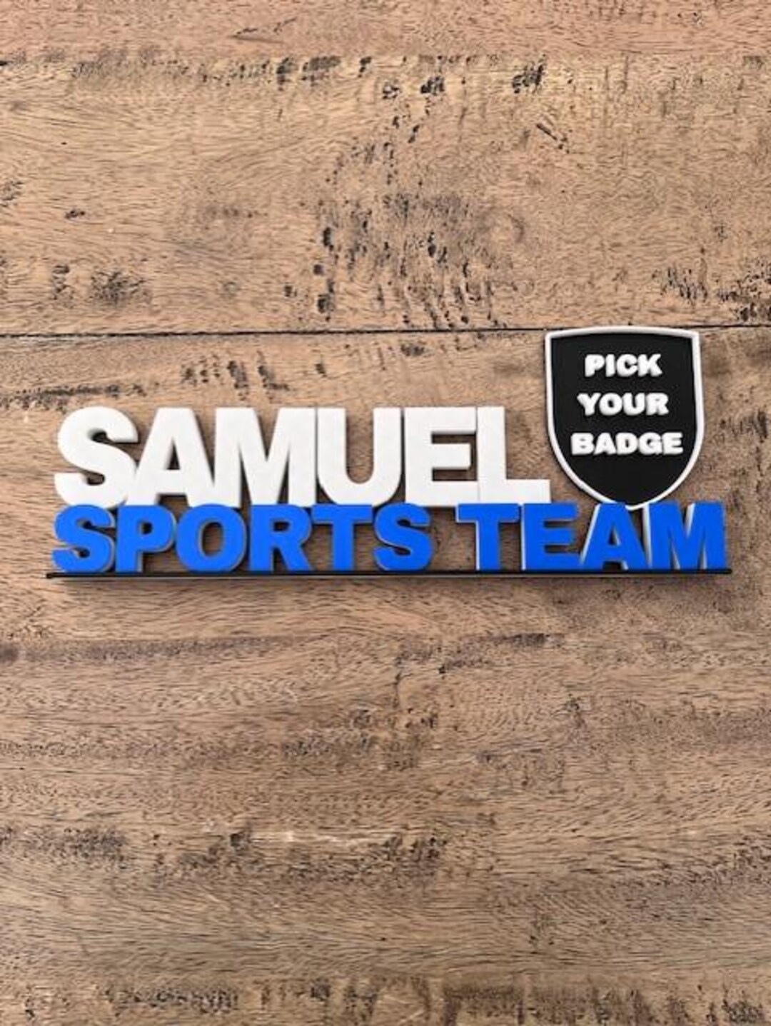 Custom Sports Team Sign – Personalized Bedroom Door Plaque - Etsy
