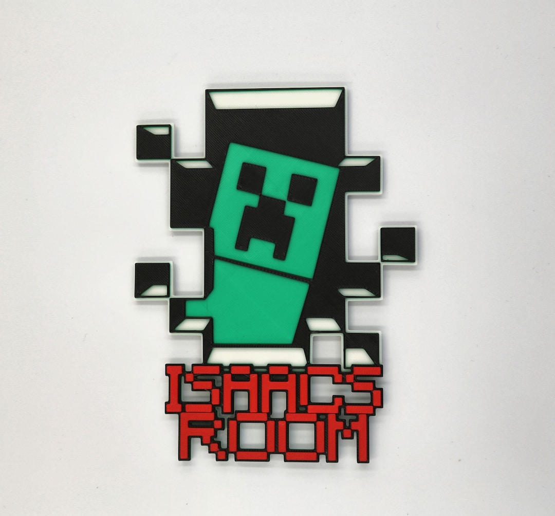 Personalised Minecraft Door Sign - Minecraft Name Plaque - Minecraft ...
